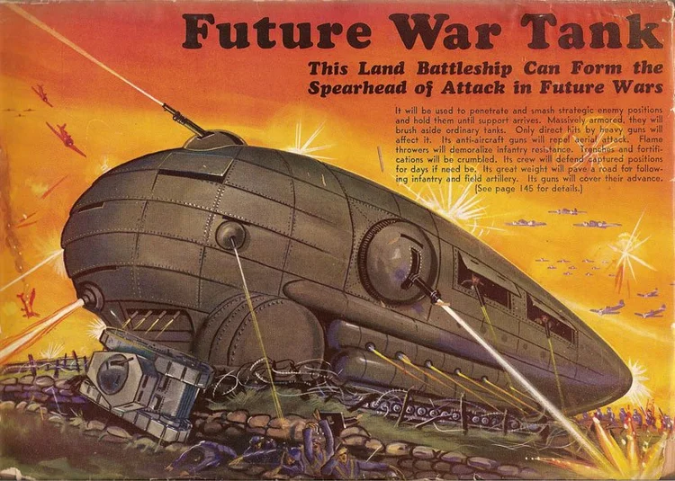 Future War Tank (1939) — Paleofuture