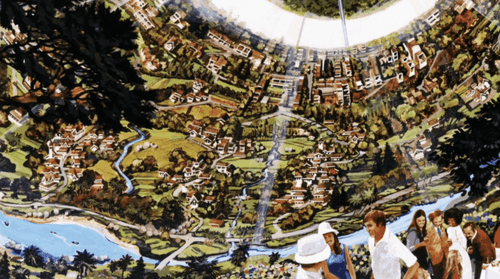 Upcoming Video Series Explores the Retro-Futuristic Space Colonies of ...