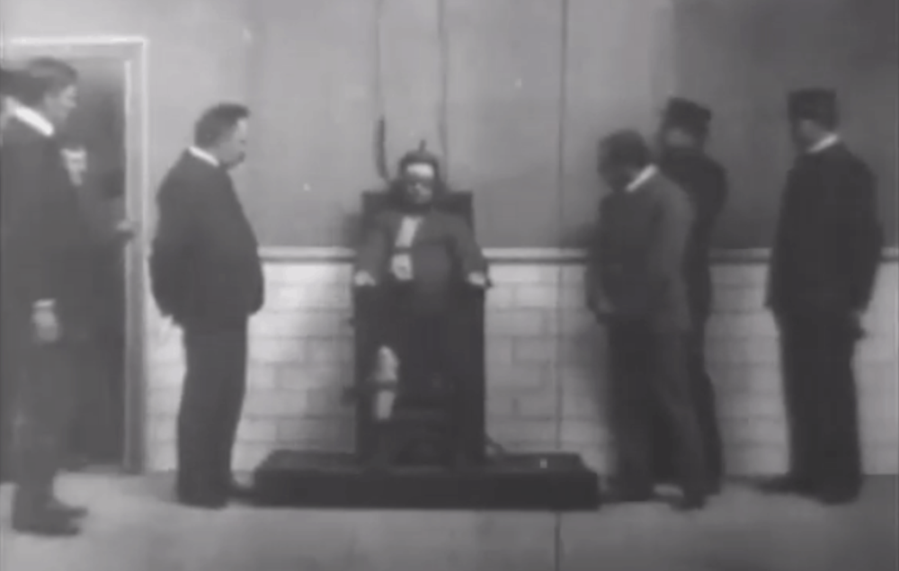 How Thomas Edison Used a Fake Electric Chair Execution Film to Fight ...