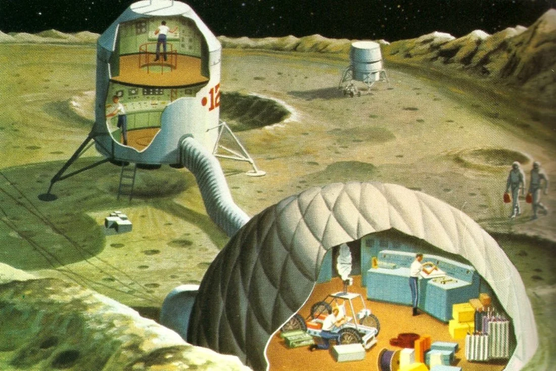 Lunar Colonies of the Future (1969) — Paleofuture