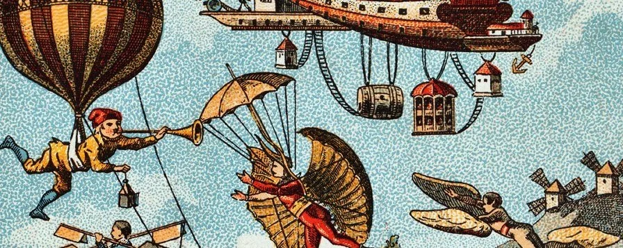 French Flying Machines (1890-1900) — Paleofuture
