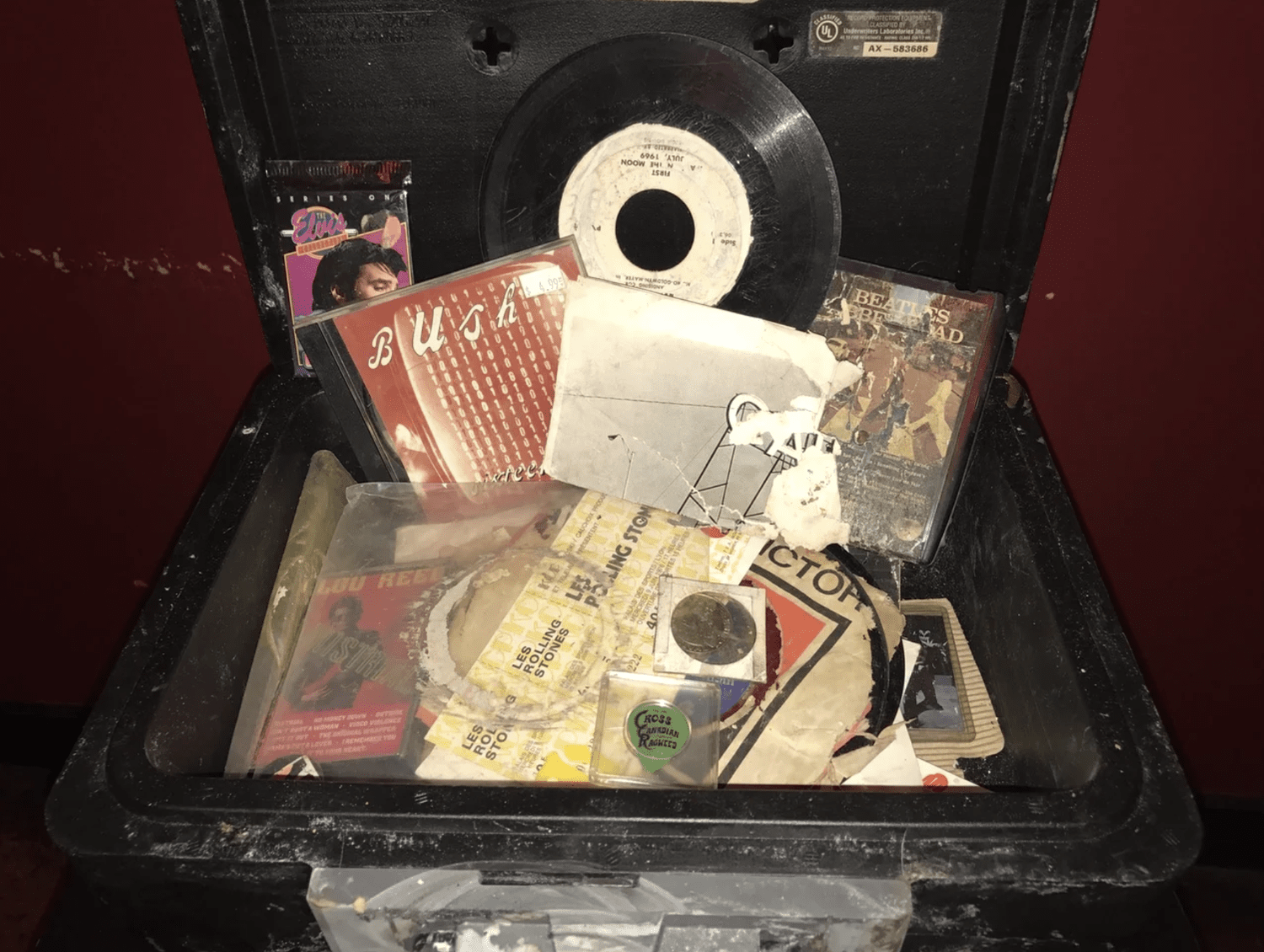 Music Memorabilia Time Capsule Opened Prematurely, Which Is No Big Deal ...