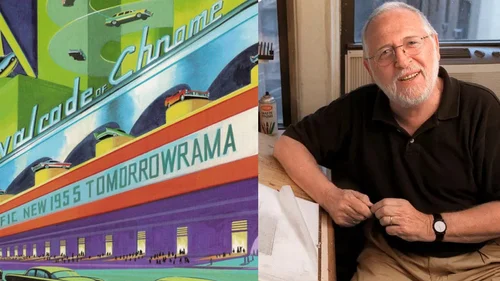 Bruce McCall, Retrofuture Artist and 'Visual Poet of American Gigantism ...