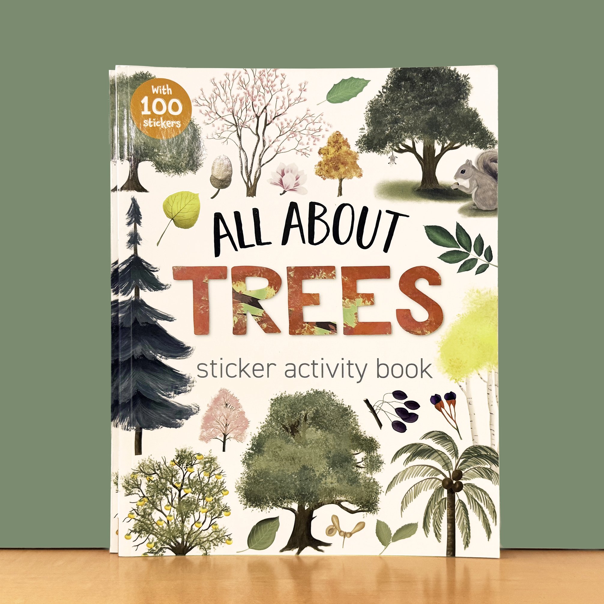 All About Trees Sticker Activity Book — Divertido