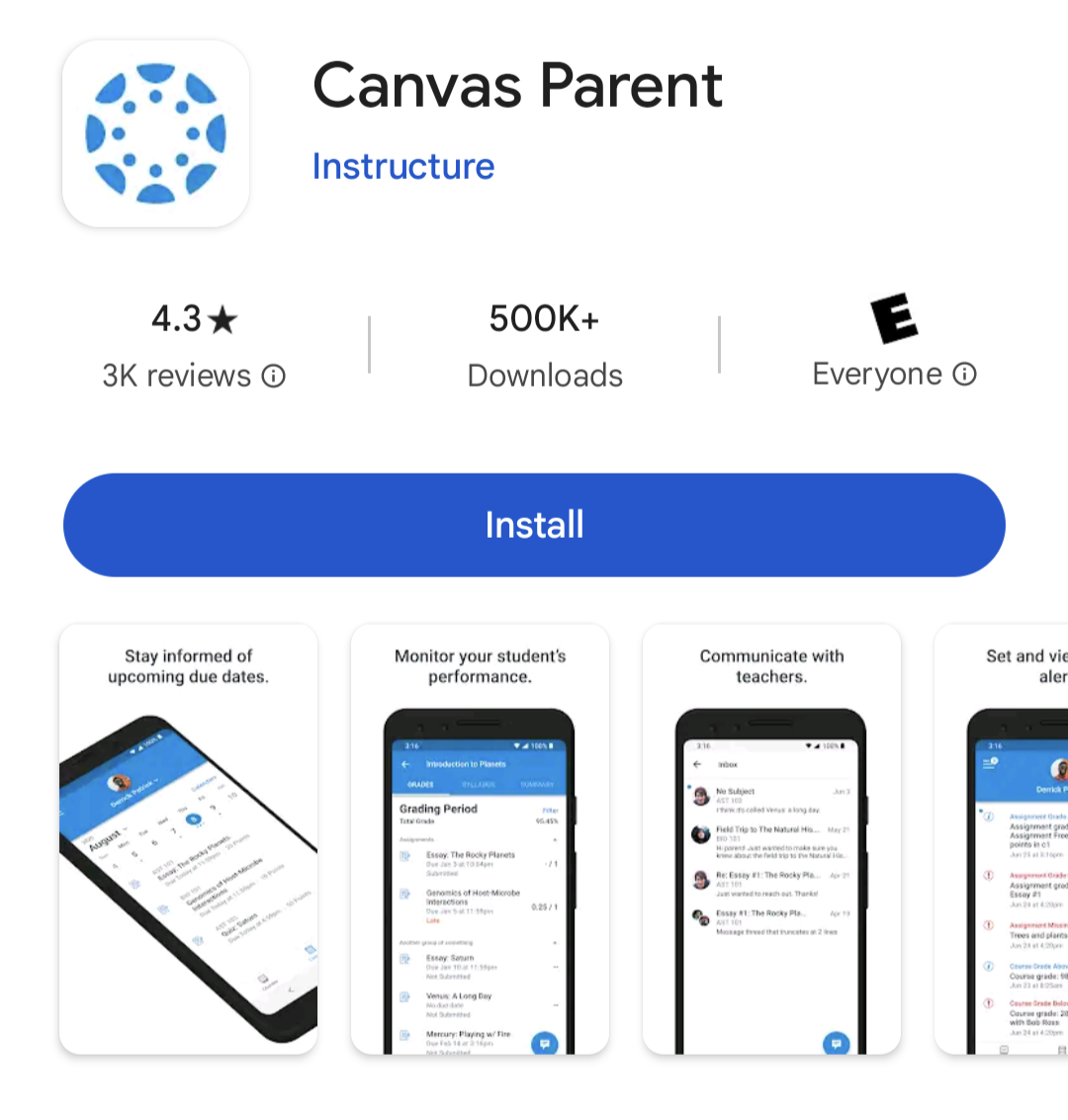 Canvas Instructure Icon