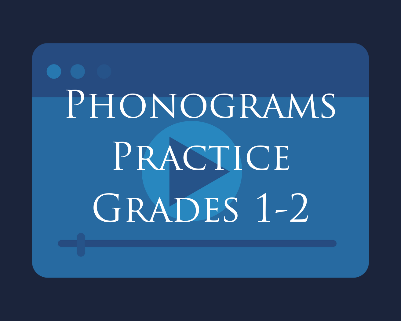 Phonograms Resource Videos — The River Academy