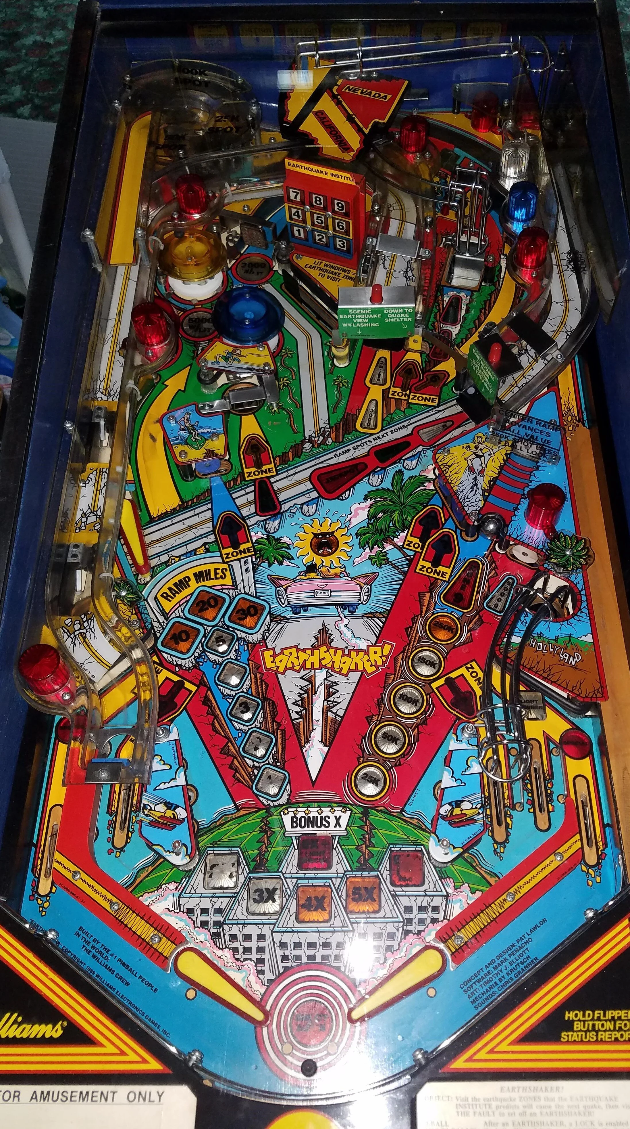 Earthshaker Pinball
