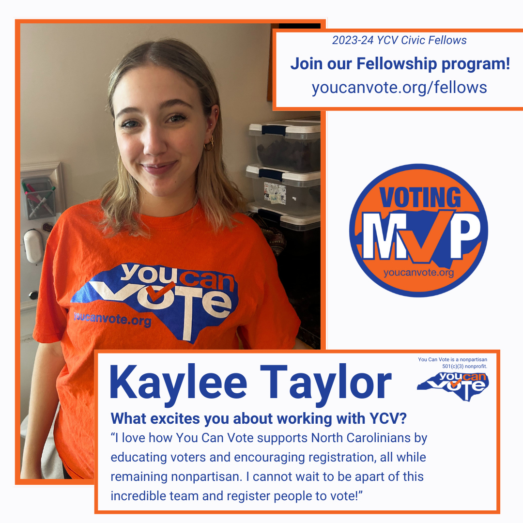 NC Student Voting Info — You Can Vote