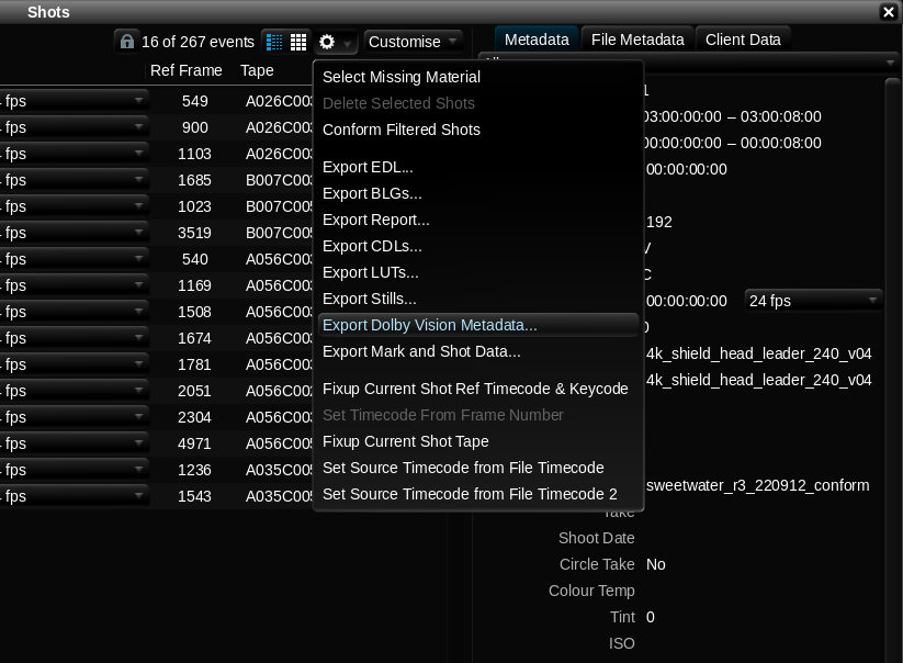 How To - Dolby Vision — John Daro