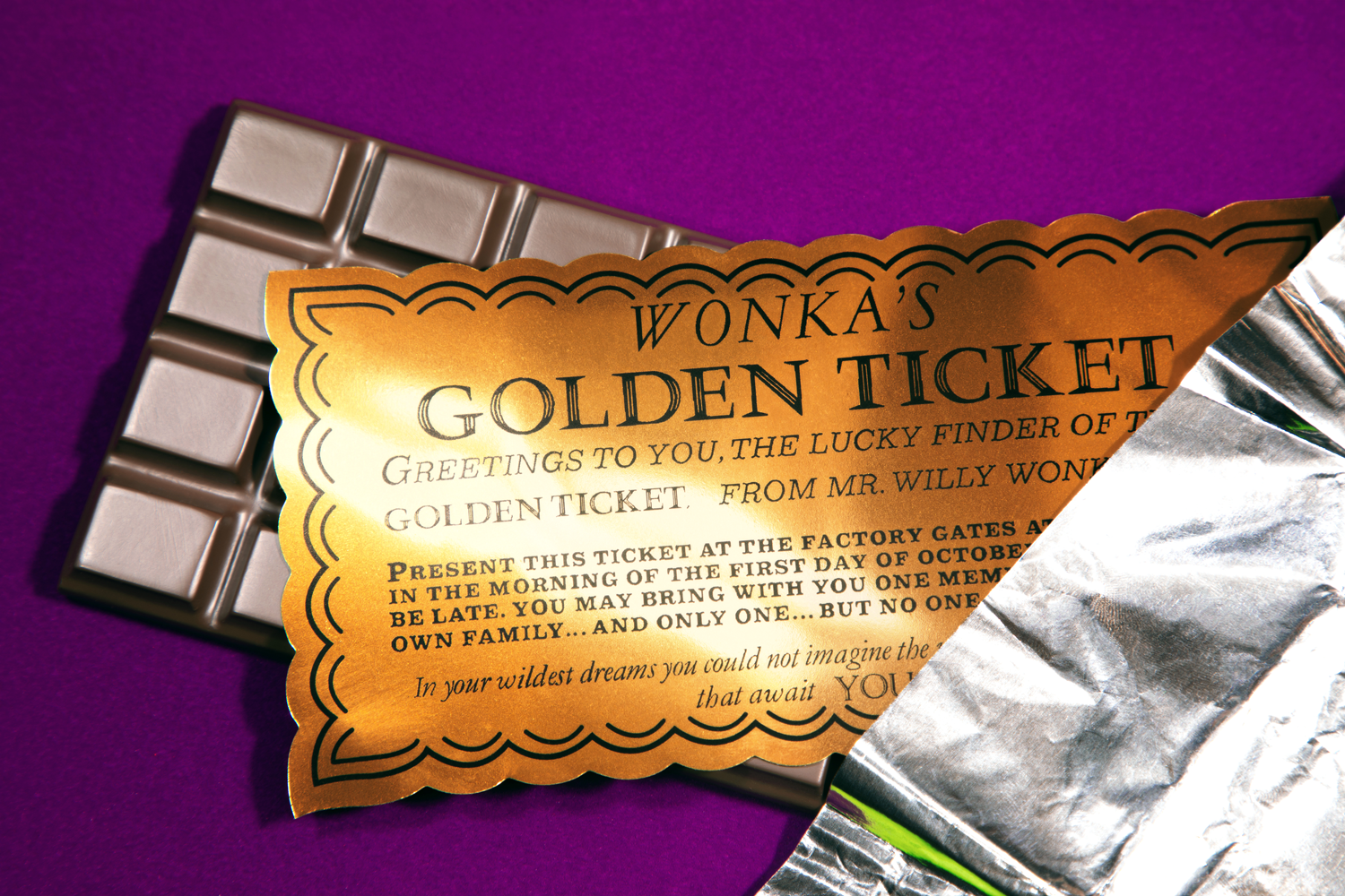 Willy Wonka Replica Prop Set | Ikon Design Studio