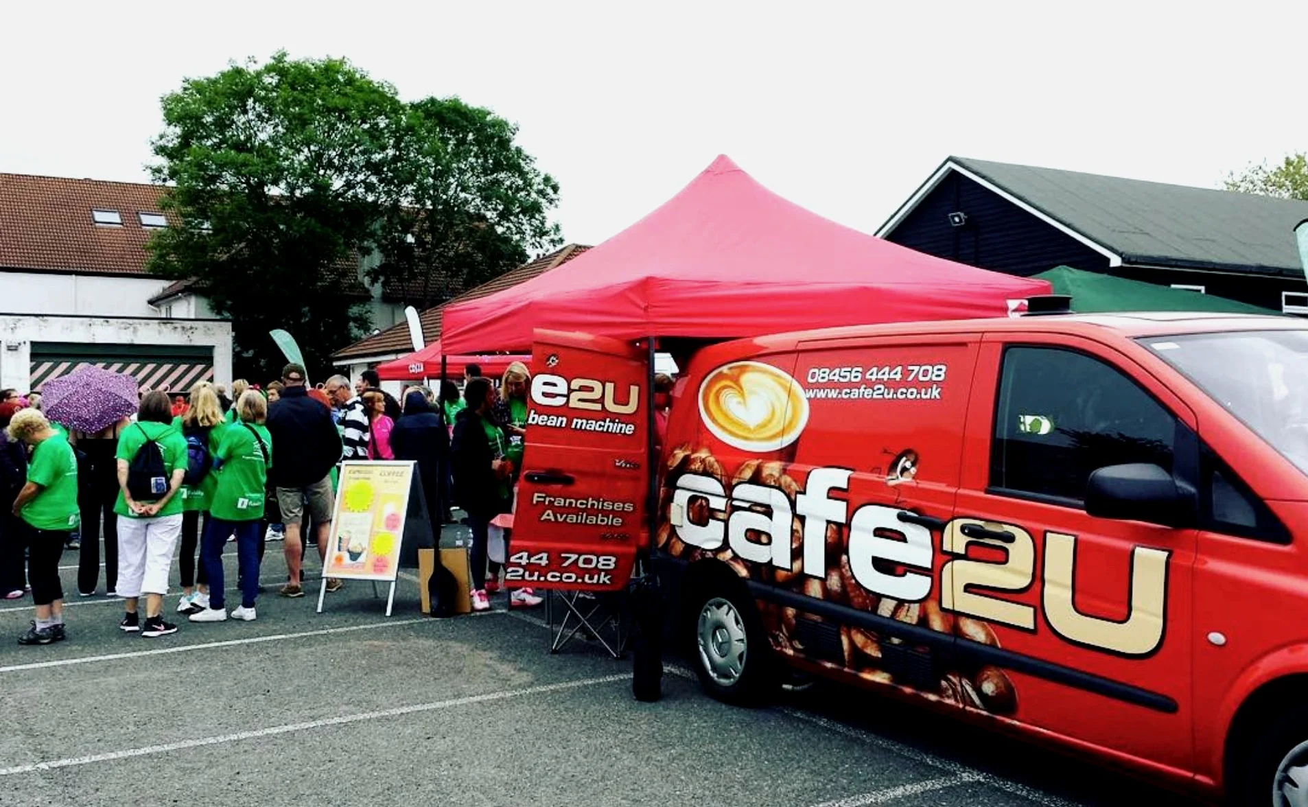 Book a Mobile Coffee Van for Your Event or Workplace — Cafe2U