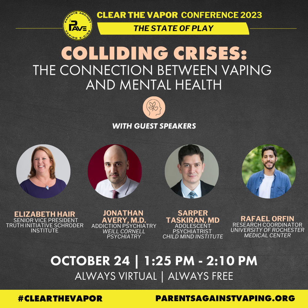 Conference Media Kit 2023 — Parents Against Vaping E-cigarettes