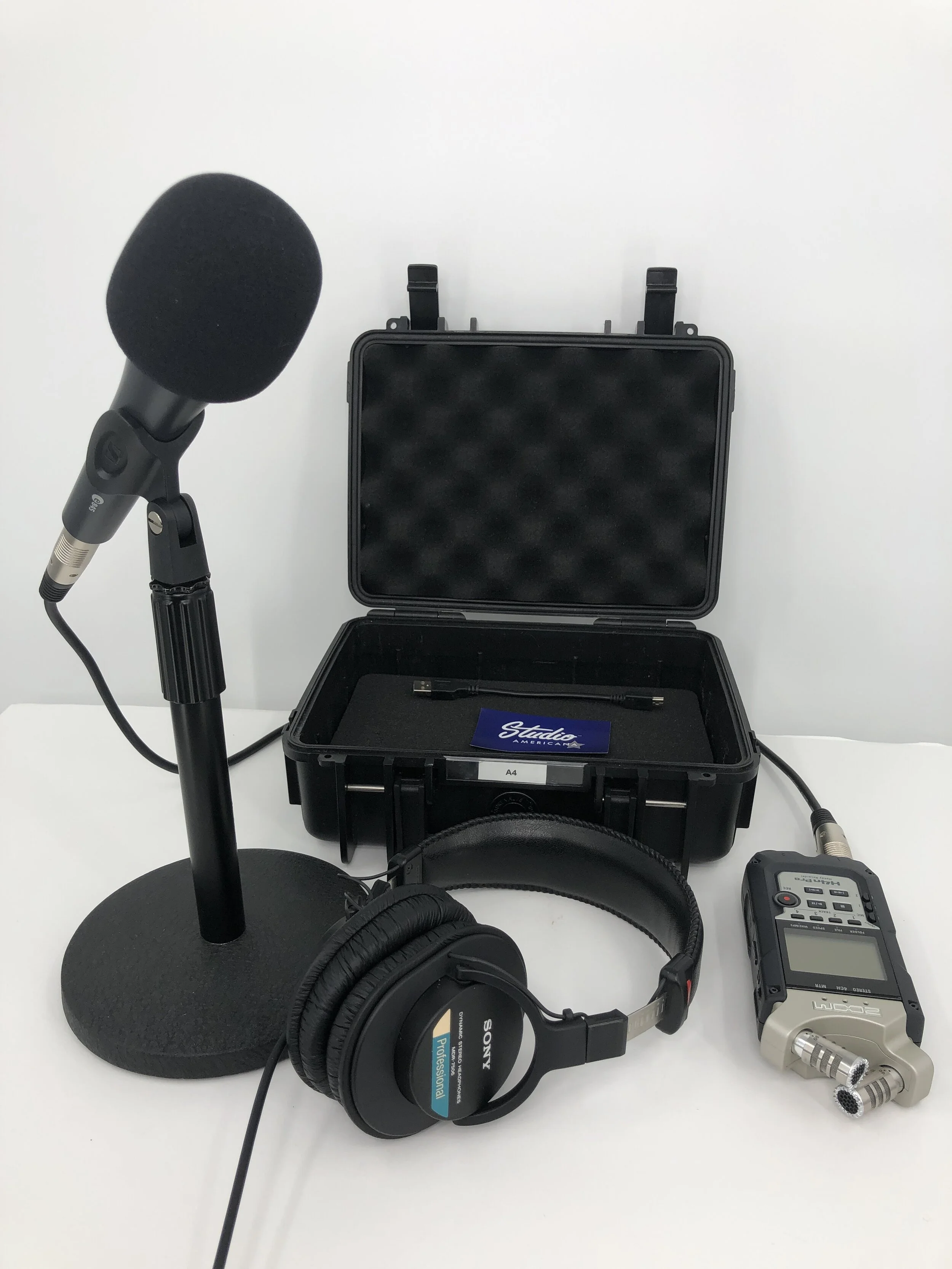 Recording Kits — Studio Americana Podcast Editing & Production