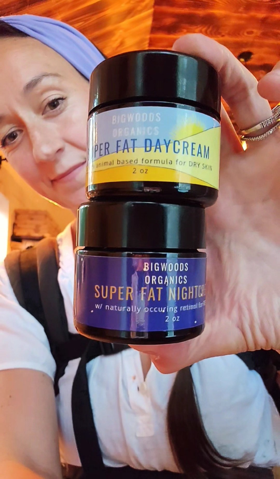 SUPERFAT DAY & NIGHTCREAMS — Bigwoods Organics