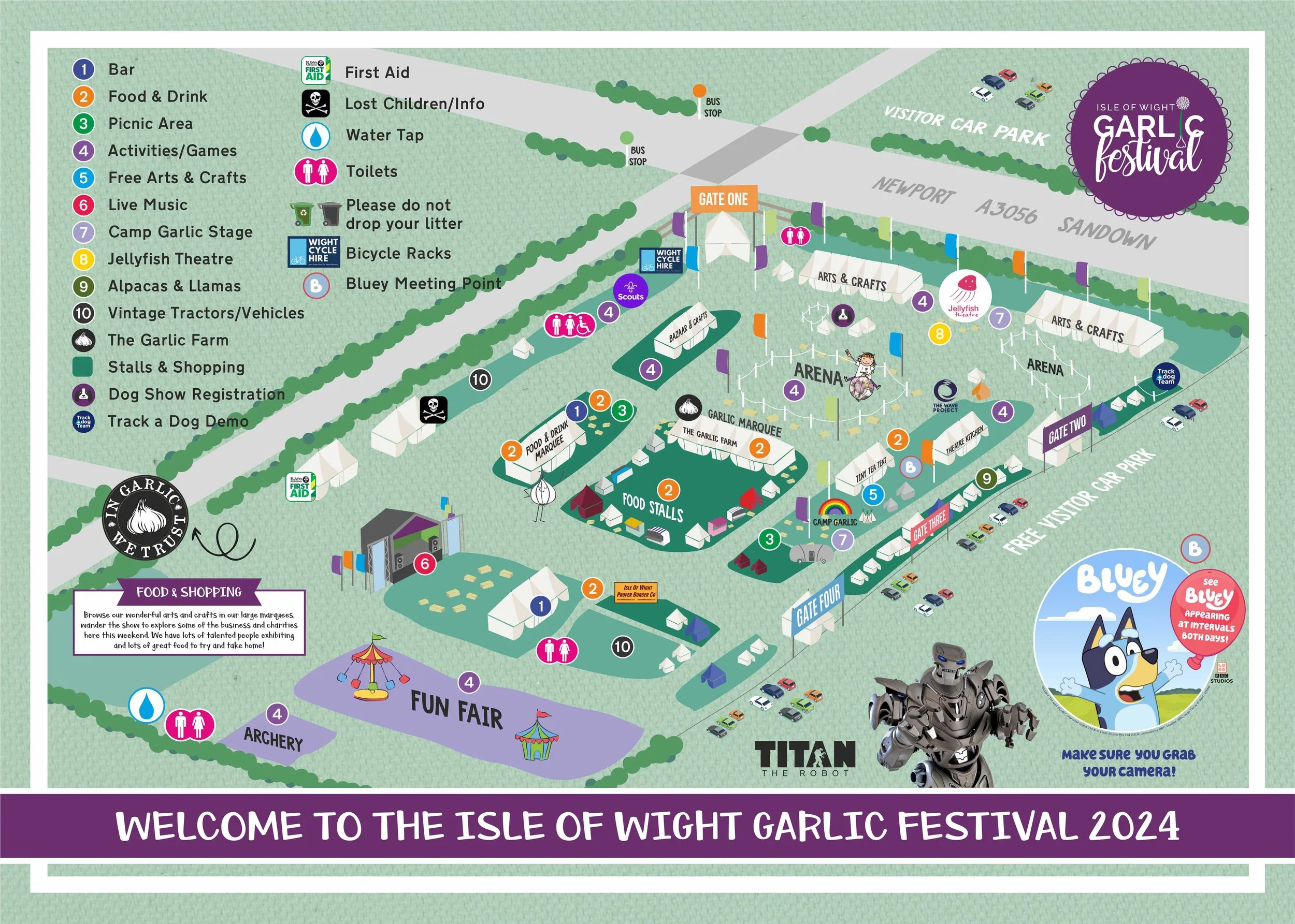 Programme — The Isle of Wight Garlic Festival