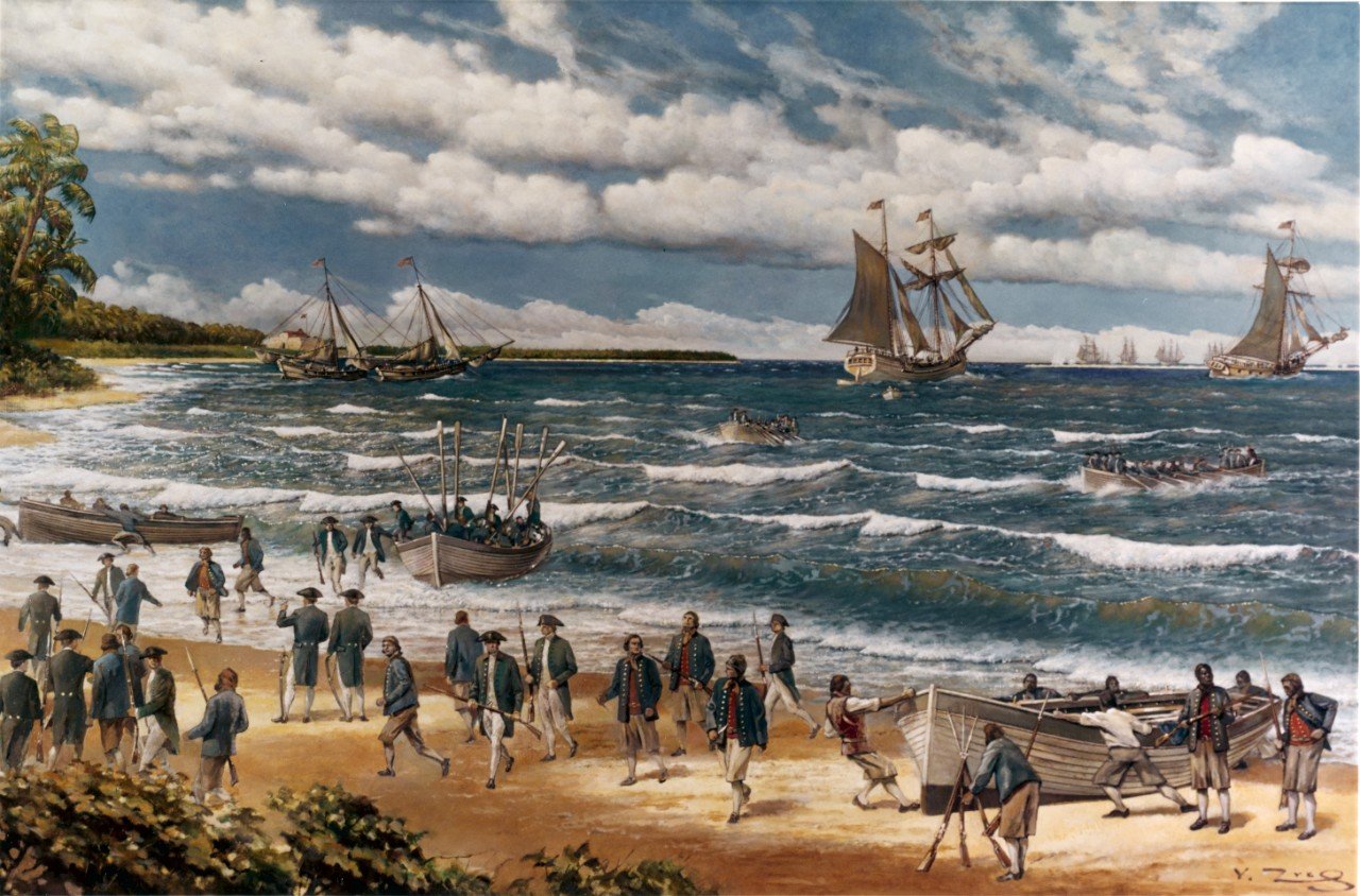 Major Samuel Nicholas, the first Commandant of the U.S. Marine Corps ...