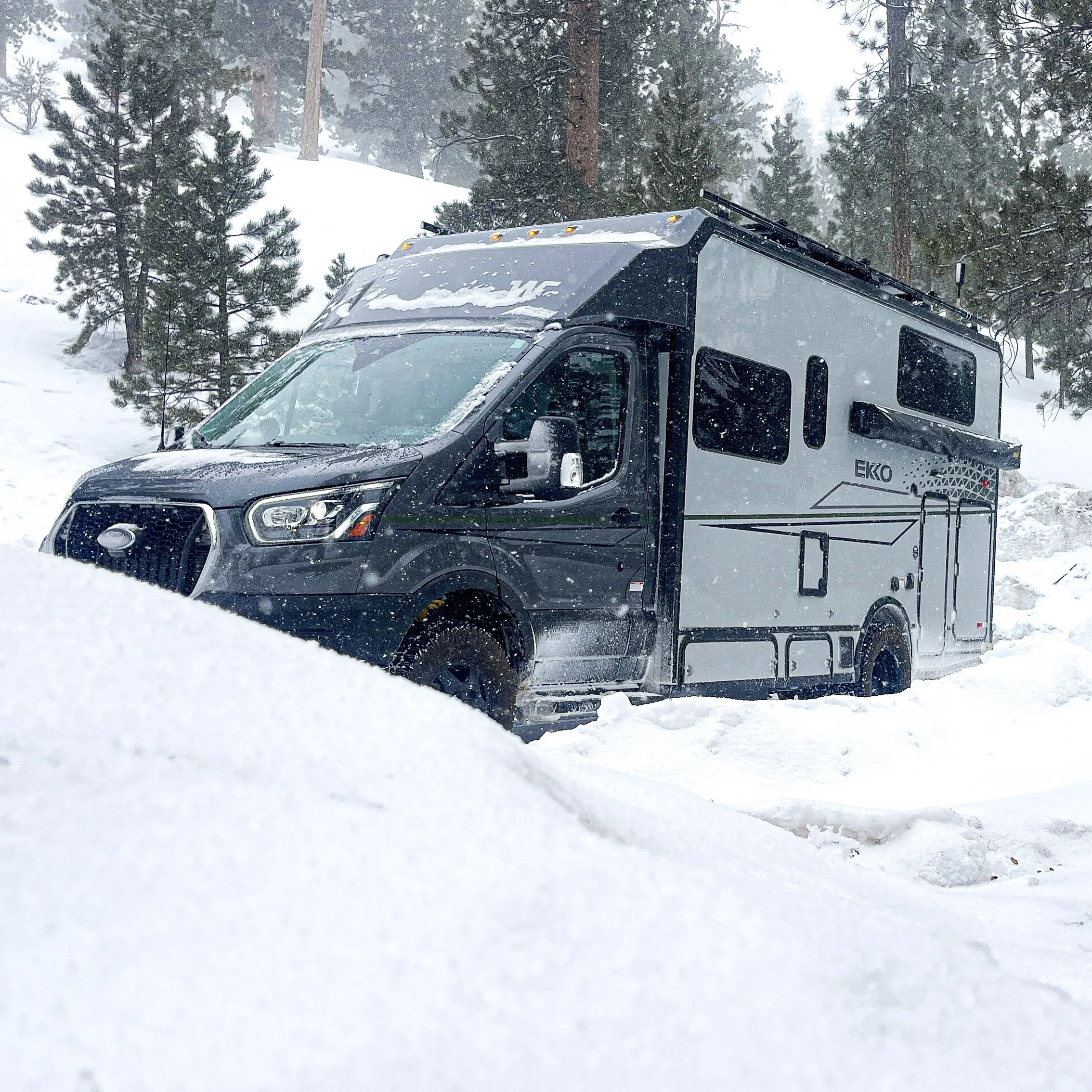 Surviving a Snowstorm in a Camper Van – What You Need to Know — Turn It ...
