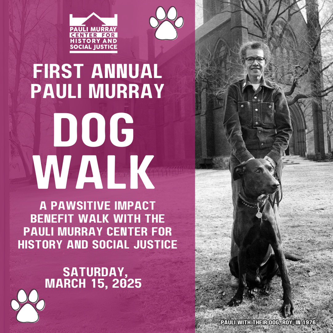 Pauli Murray Dog Walk: a Pawsitive Impact Walk — Pauli Murray Center