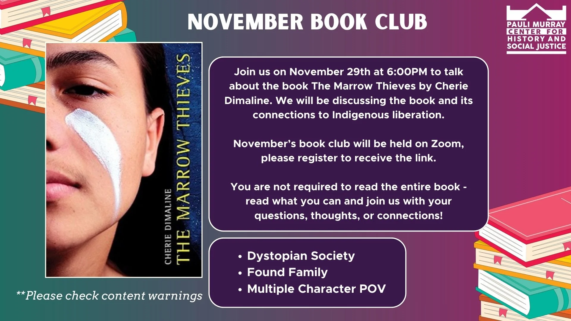 Events and Celebrations — Pauli Murray Center