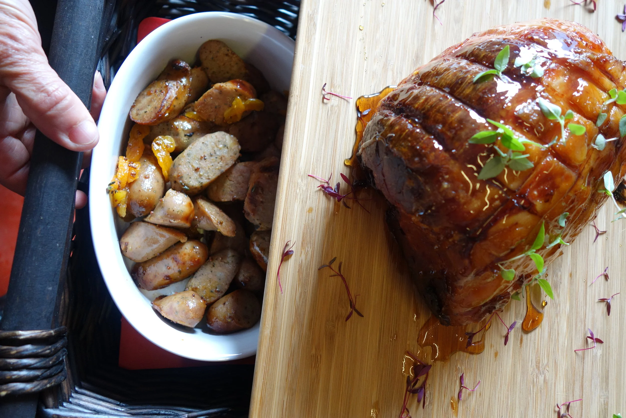 Hamper Menu — Purple Carrot Catering
