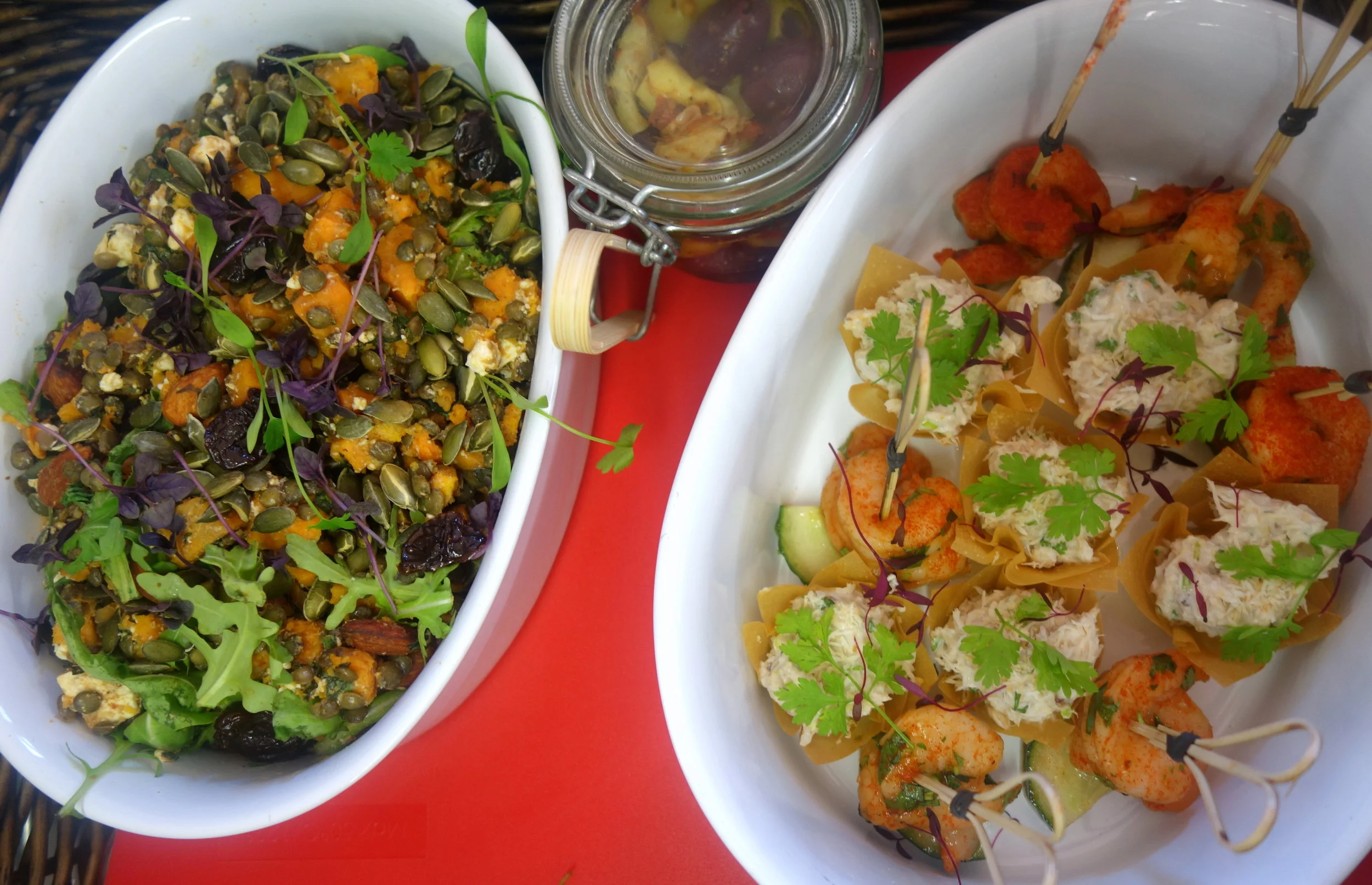 Hamper Menu — Purple Carrot Catering