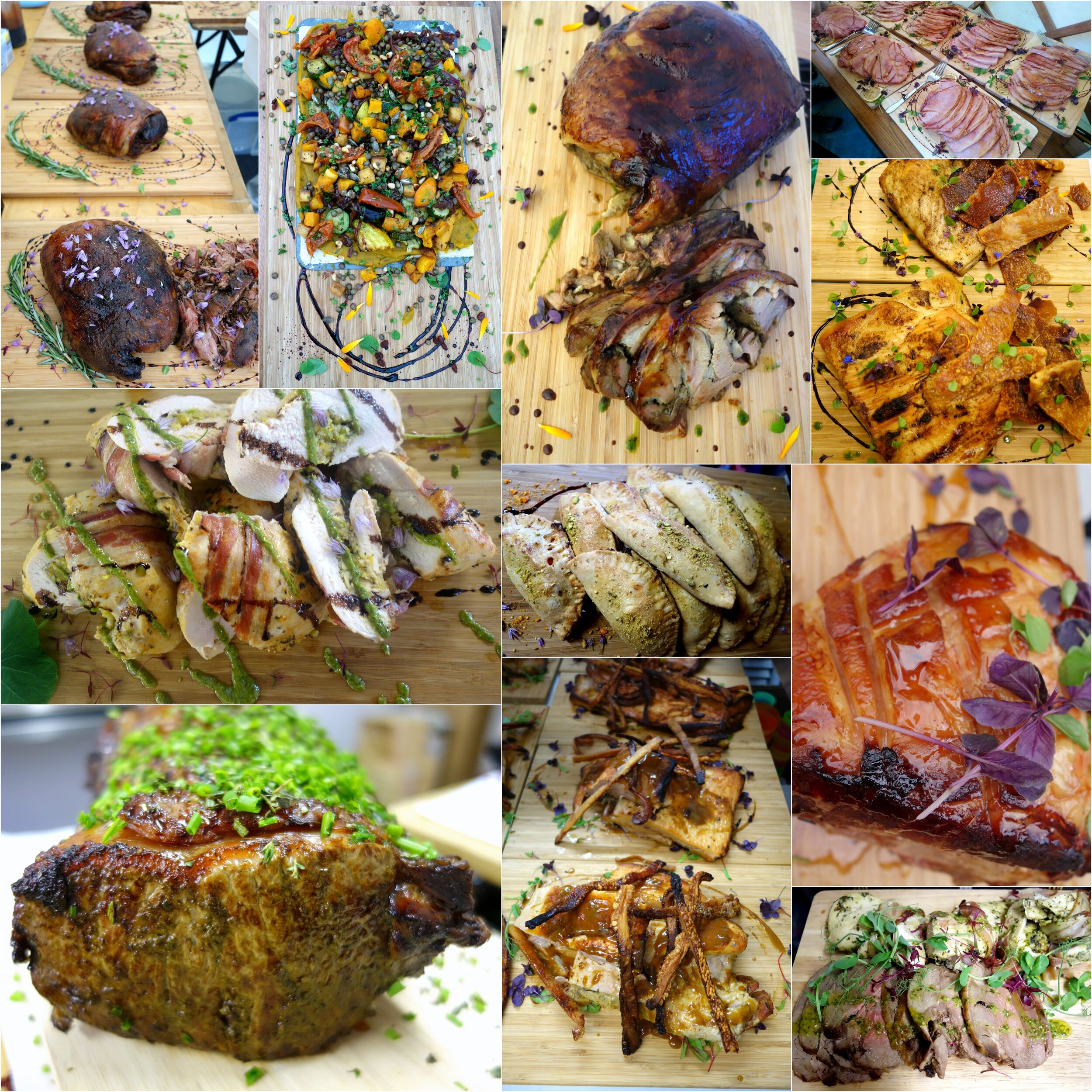 Sharing Feast Menu — Purple Carrot Catering