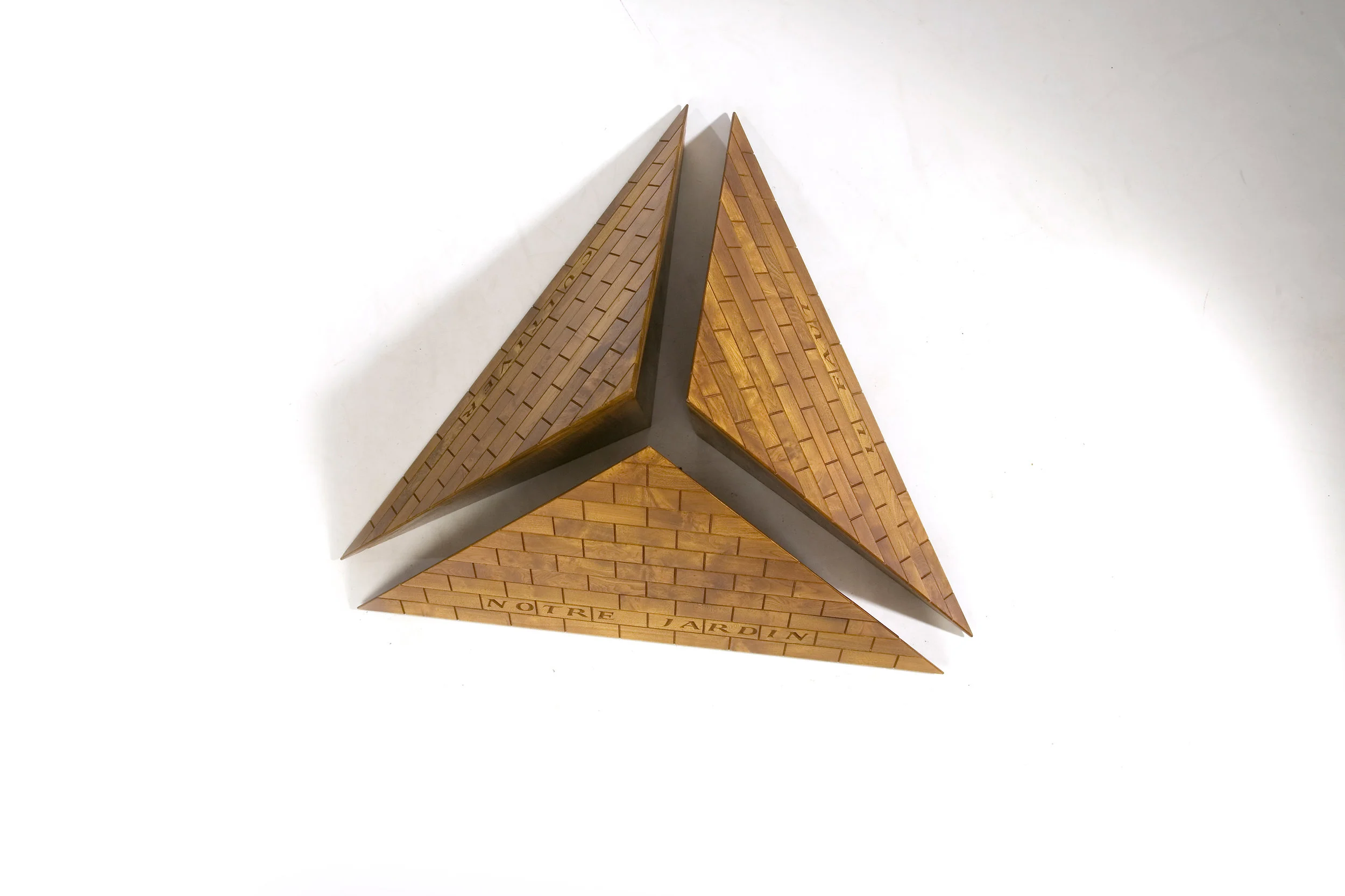 Tri-Pyramid Cabinet