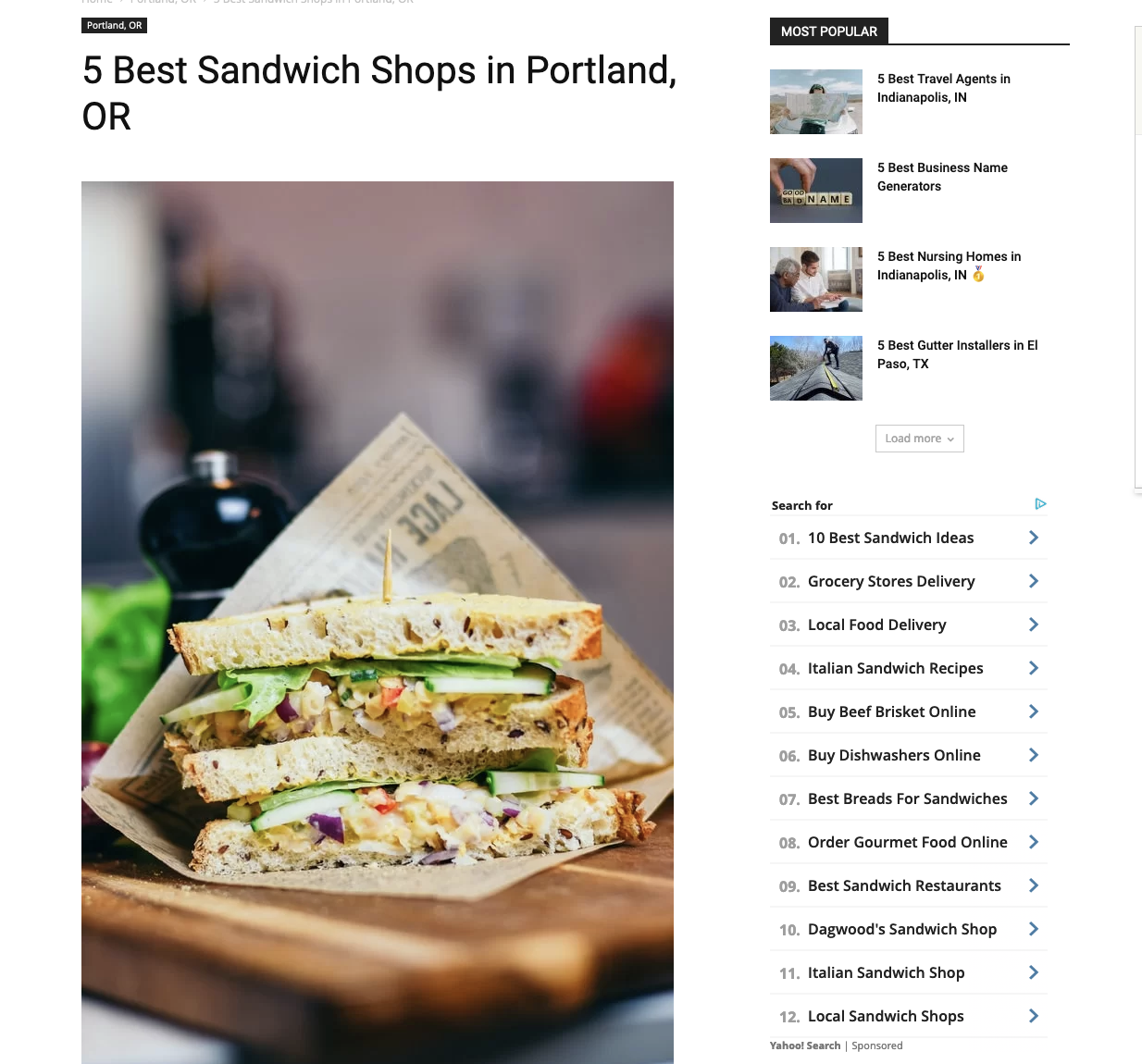 Press — Welcome to Sammich