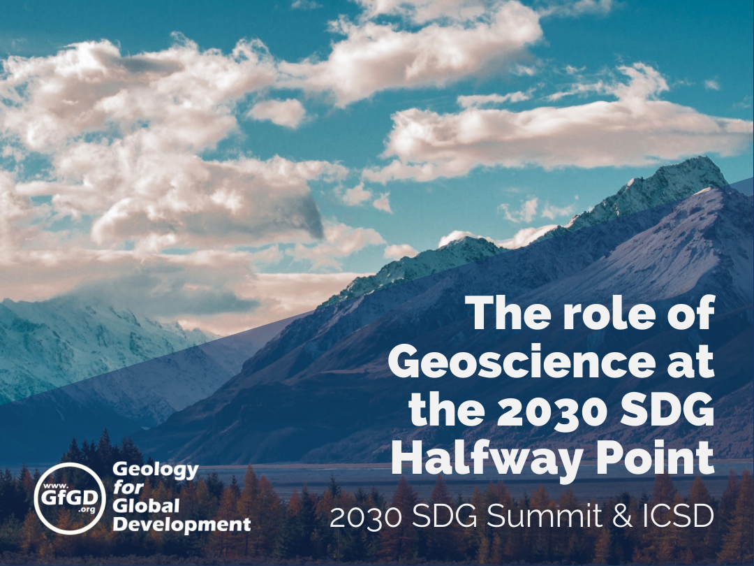 GfGD Highlights the Role of Geoscience at 2030 SDG Halfway Point: 2023 ...