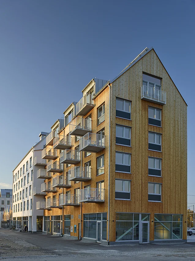Centrumboende växer fram i Nykvarn — Gatun Arkitekter