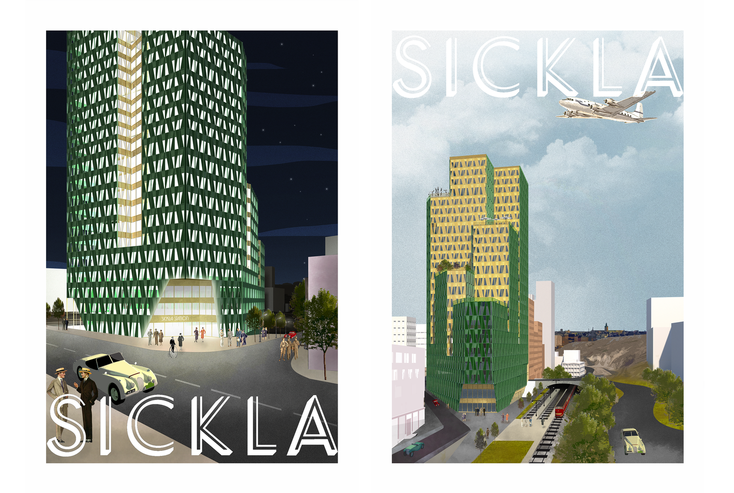 Sickla station — Gatun Arkitekter