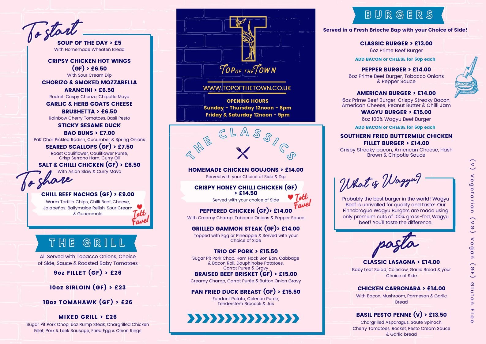 Top of the Town | Bar & Grill | Antrim