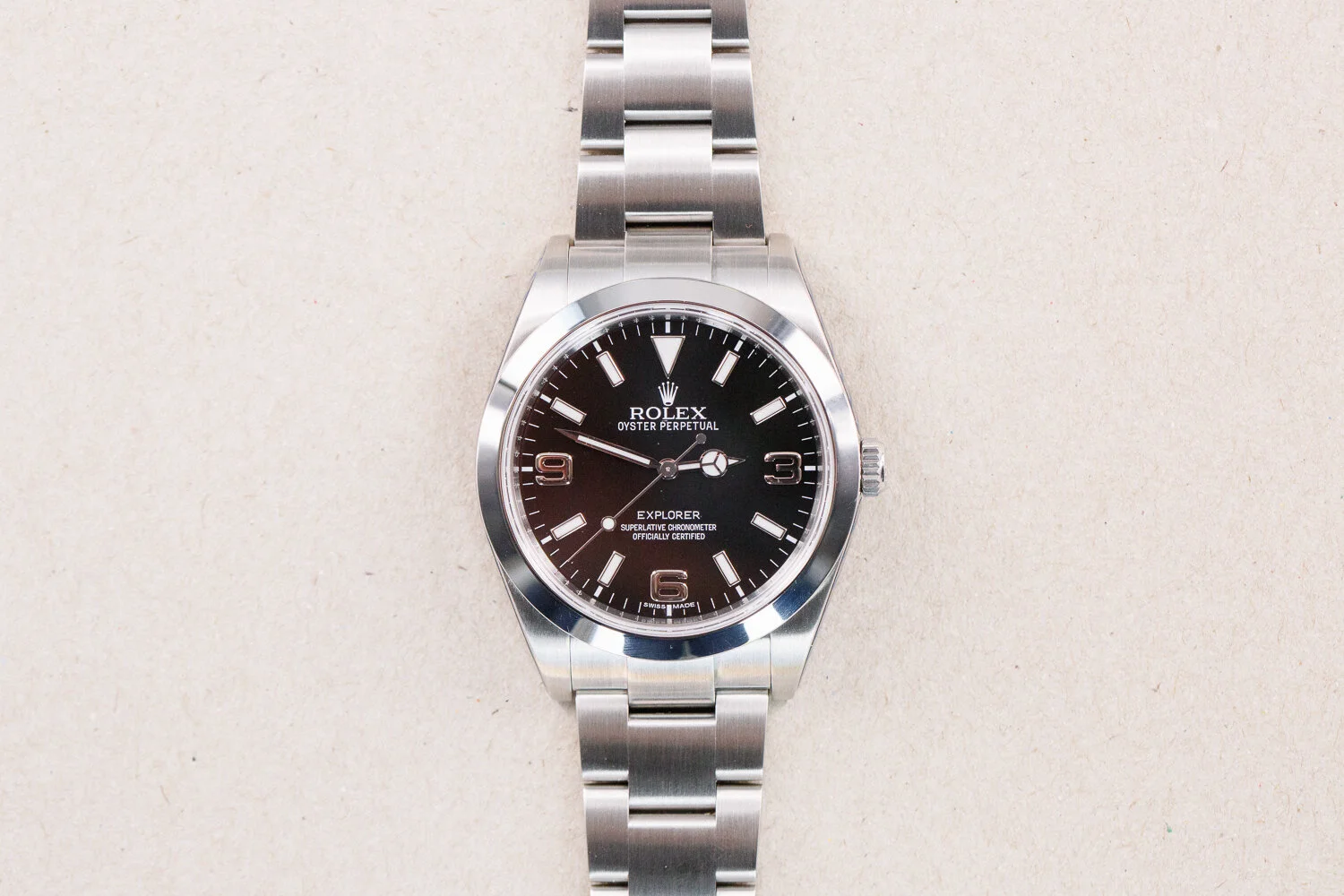 ROLEX Explorer 1 Mk 1 Oyster Perpetual 39mm 214270 - Full Set 2010 ...