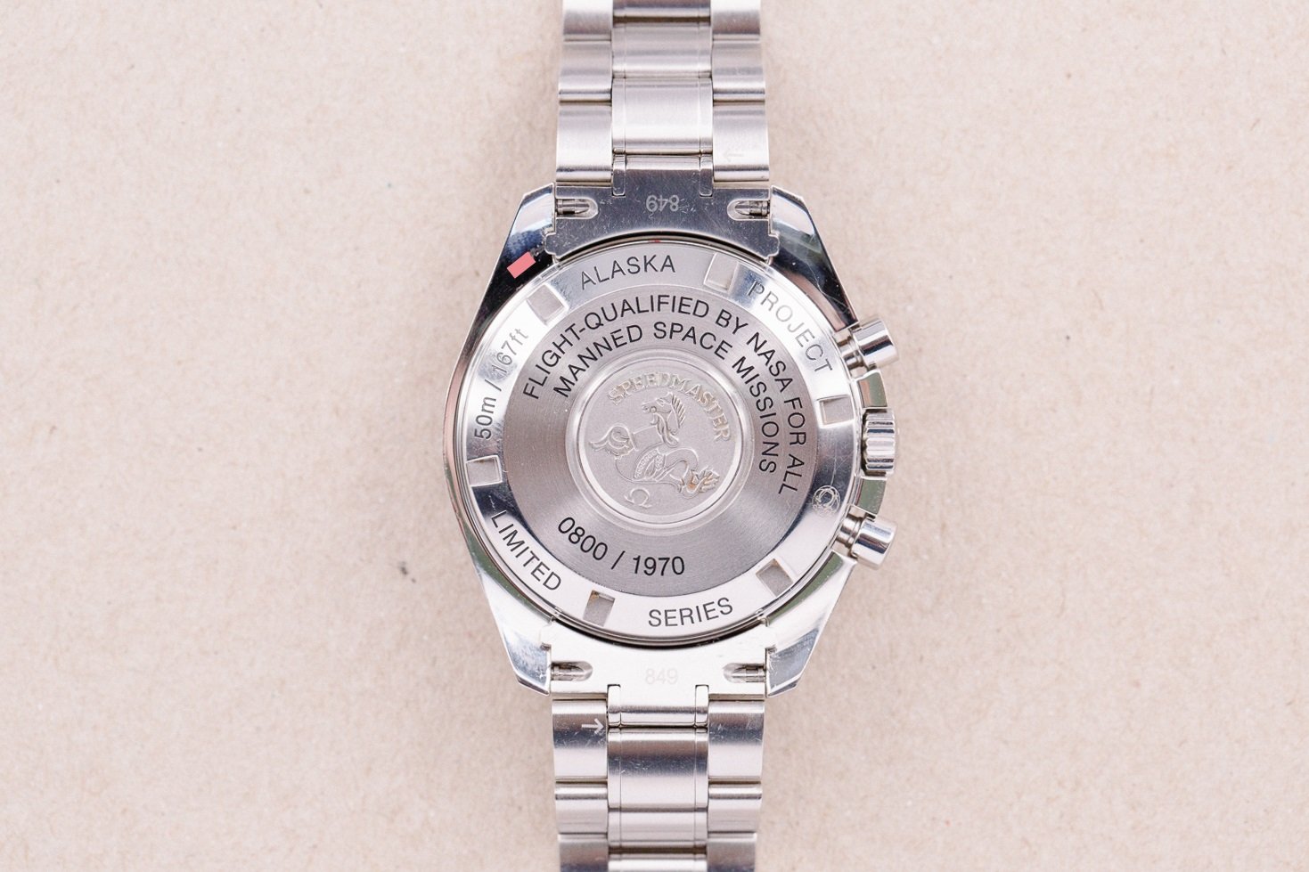 OMEGA Speedmaster ALASKA PROJECT Moonwatch - Limited Edition 8xx - Full ...