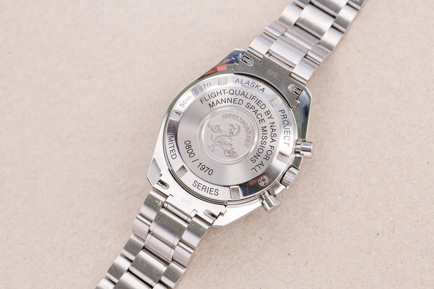 OMEGA Speedmaster ALASKA PROJECT Moonwatch - Limited Edition 8xx - Full ...