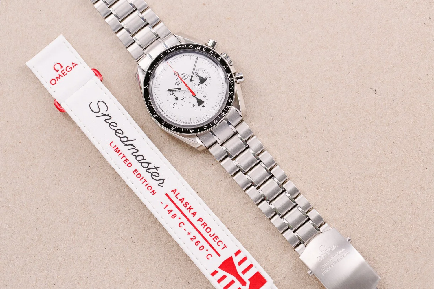 OMEGA Speedmaster ALASKA PROJECT Moonwatch - Limited Edition 8xx - Full ...