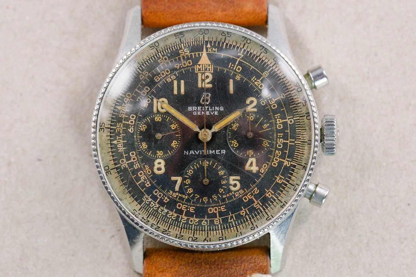 BREITLING 806 Navitimer CURSIVE B Logo - Exceptionally Rare - Vintage ...