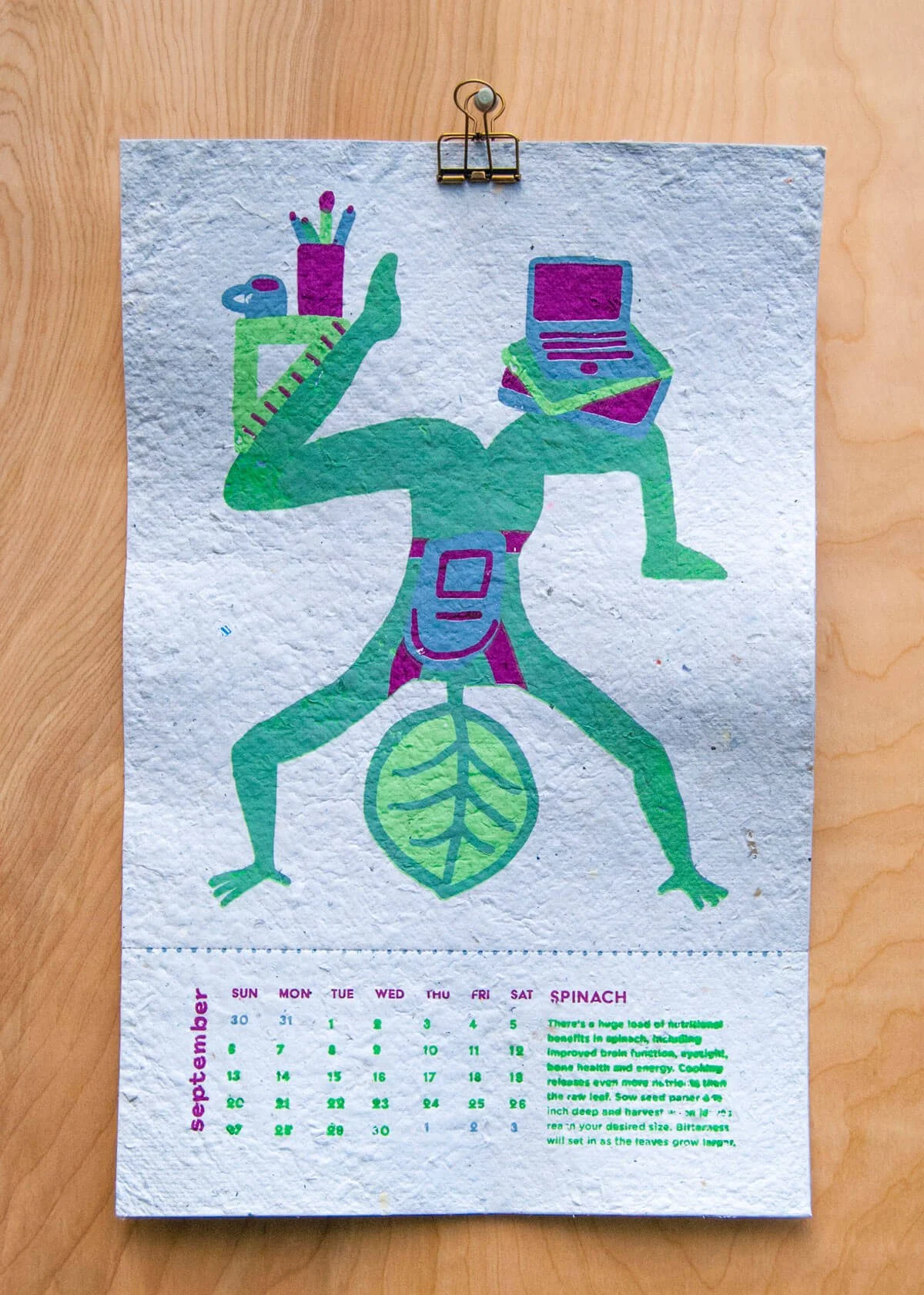 The Plantable Calendar — akhtarshenas studios