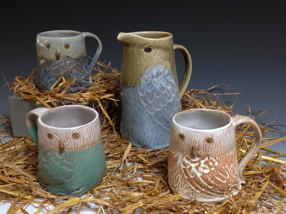 New Textural Handbuilt Pots by Nancy Button — MAINE POTTERS MARKET