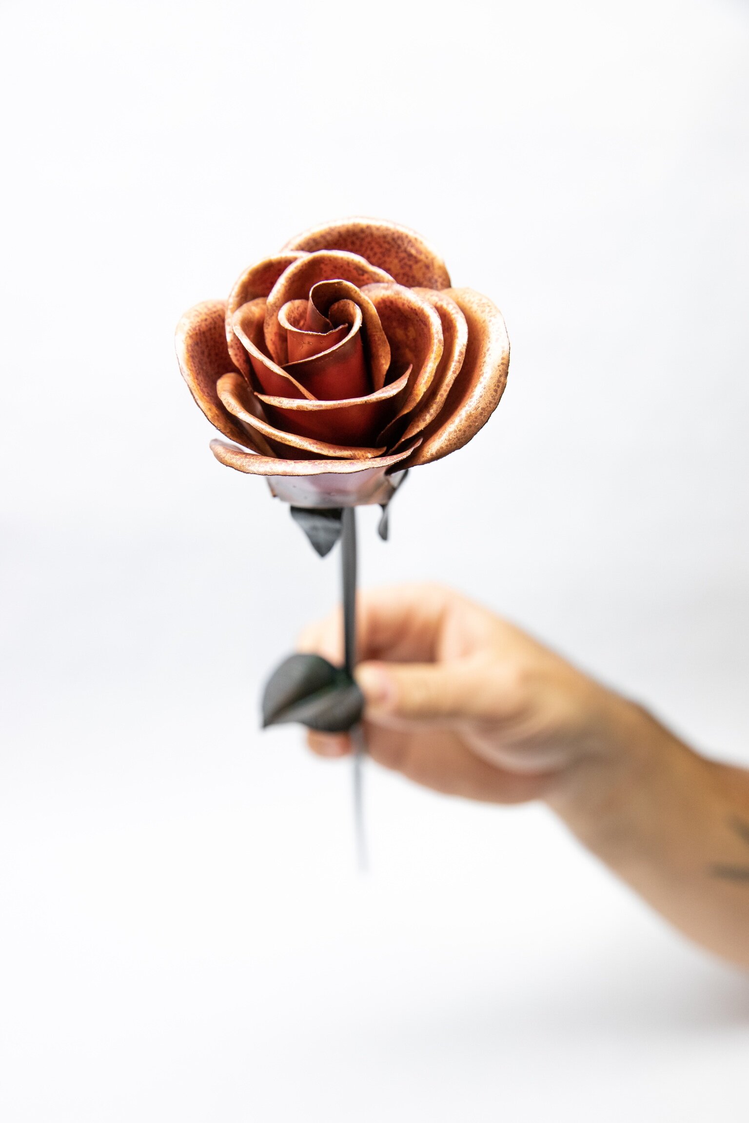 Handcrafted Copper Roses by Ryan Kelley — Wire By Ryan