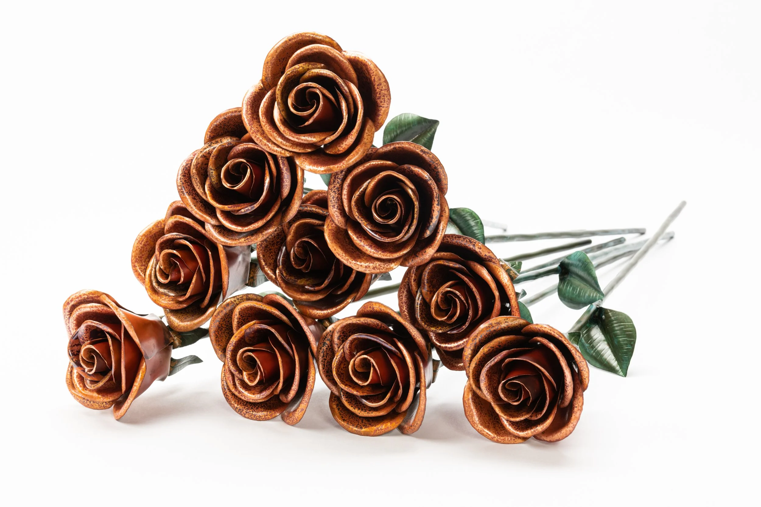 Handcrafted Copper Roses by Ryan Kelley — Wire By Ryan