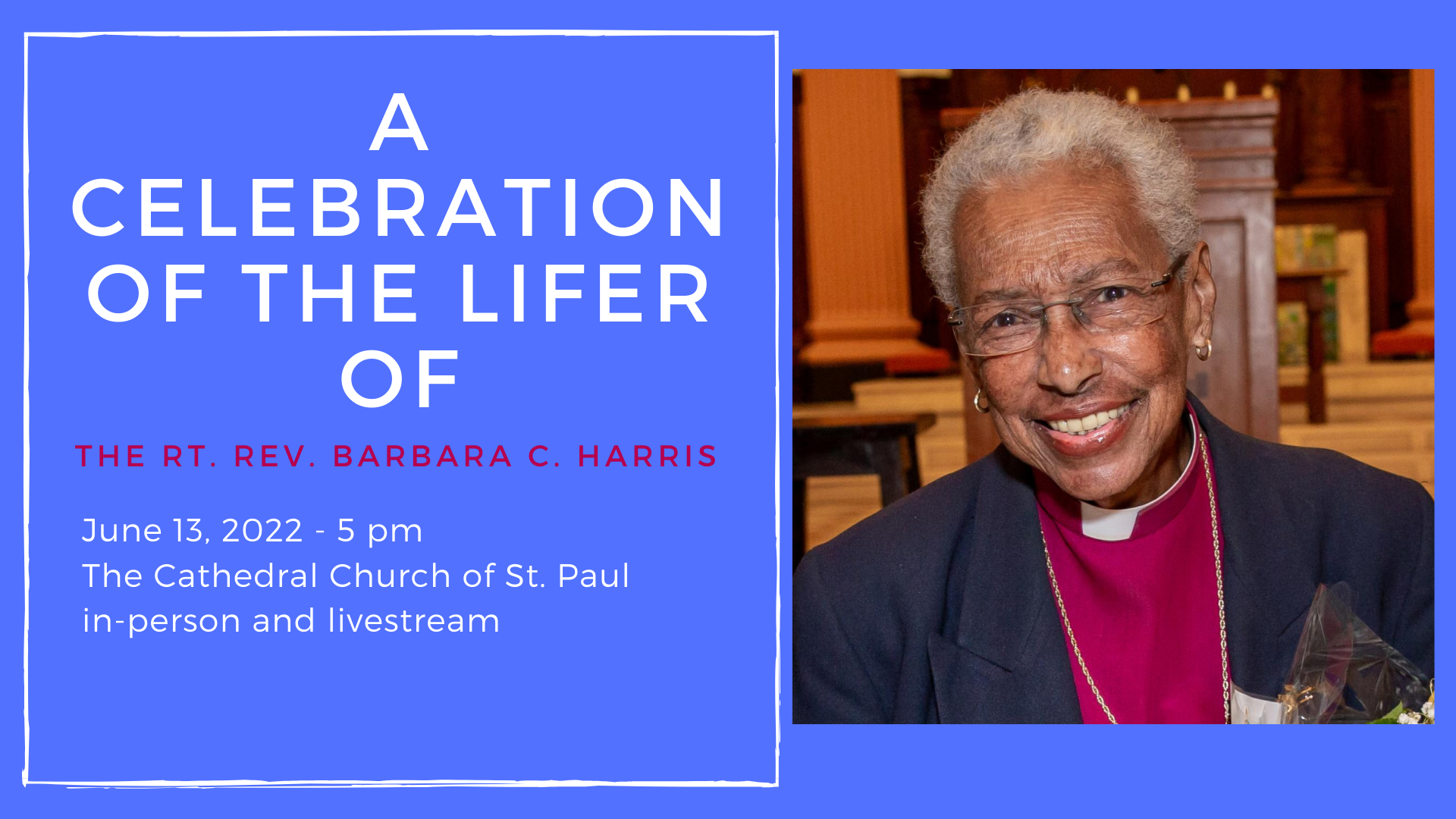 EVENTS — St. Paul's Cathedral, Boston