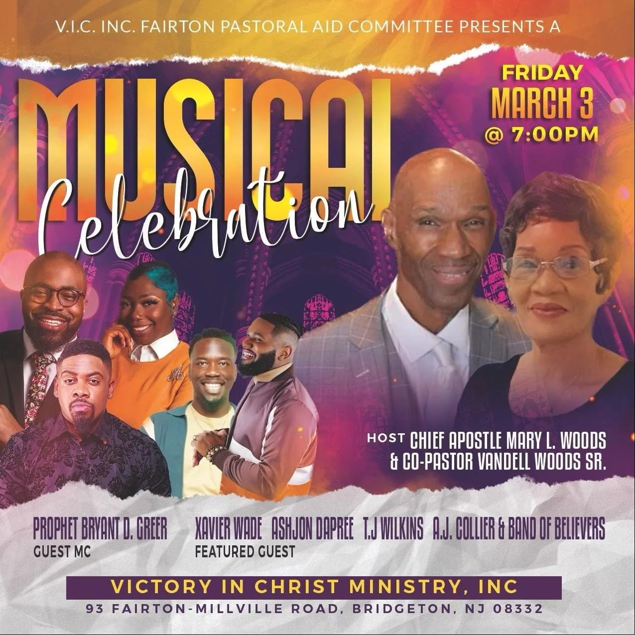 Events — AJ Collier & Band of Believers