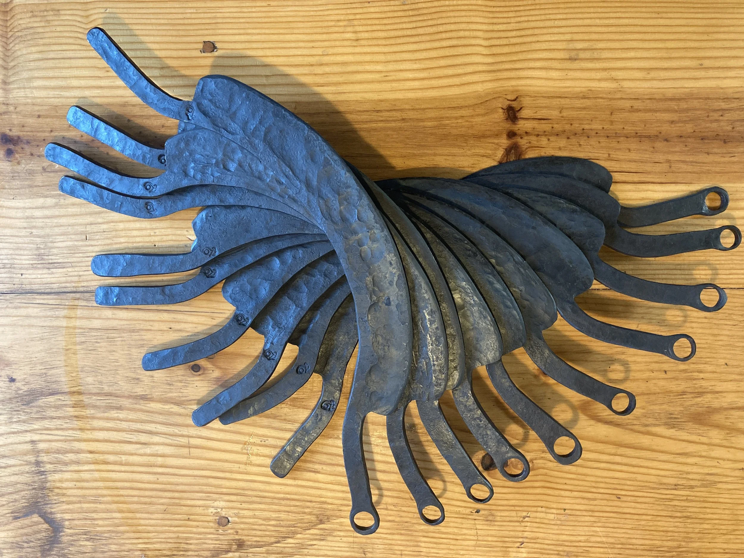 Hand-Forged Pizza Cutter - Made in Montana — Meridian Farm and Forge