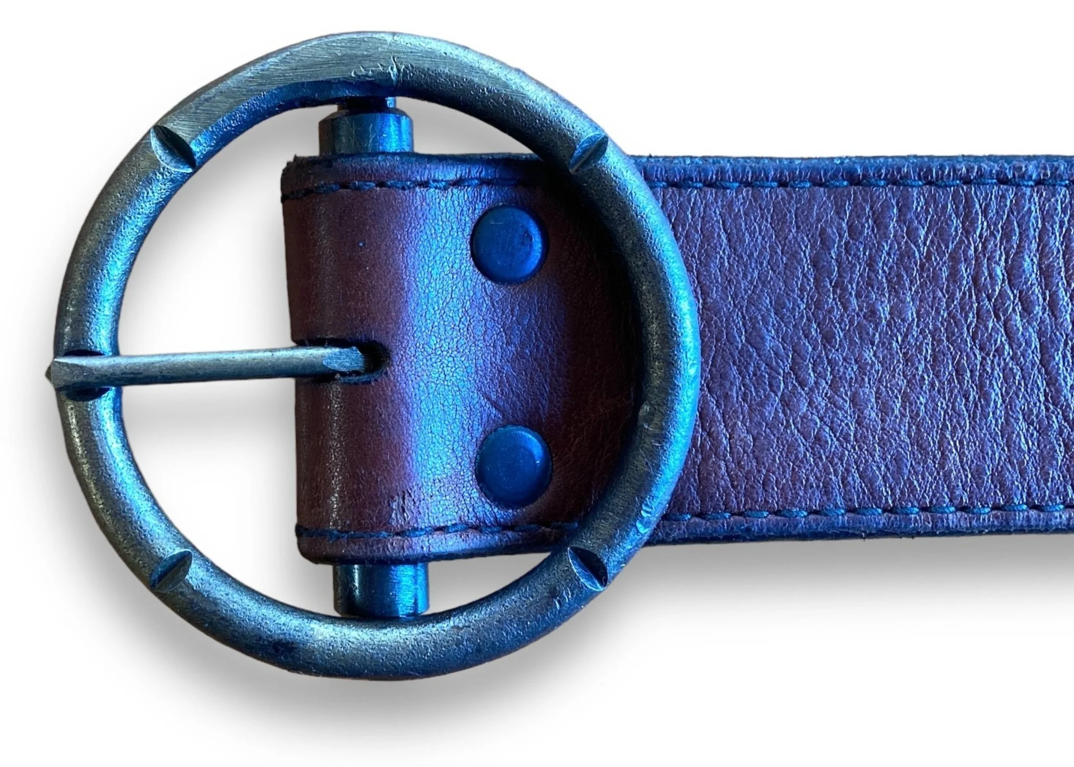 Montana Made Hand-Forged Artisanal Belt Buckles — Meridian Farm and Forge