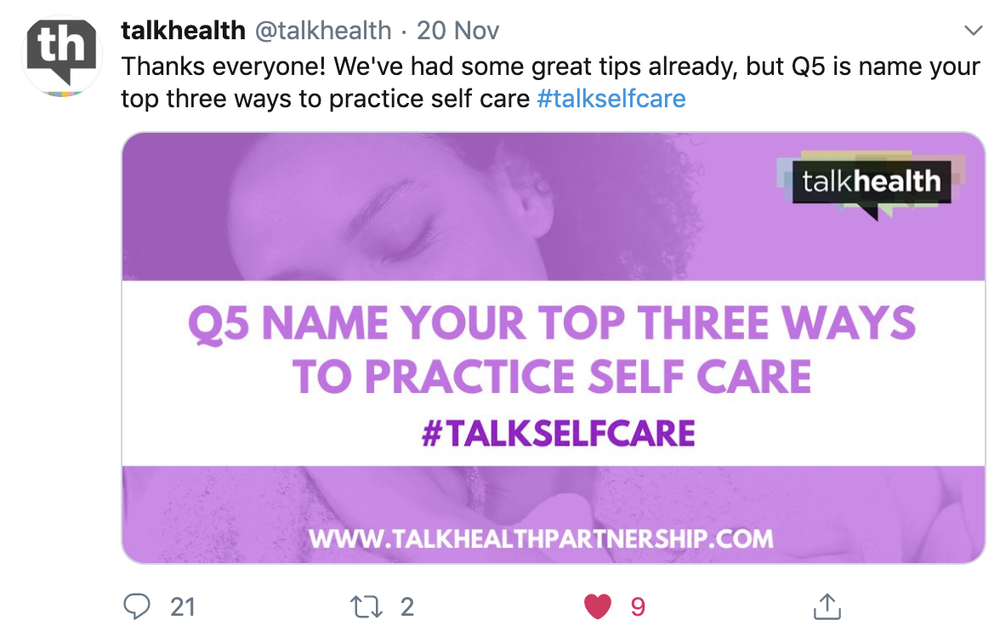A positive conversation about self care — Rachel Letham: Success Coach