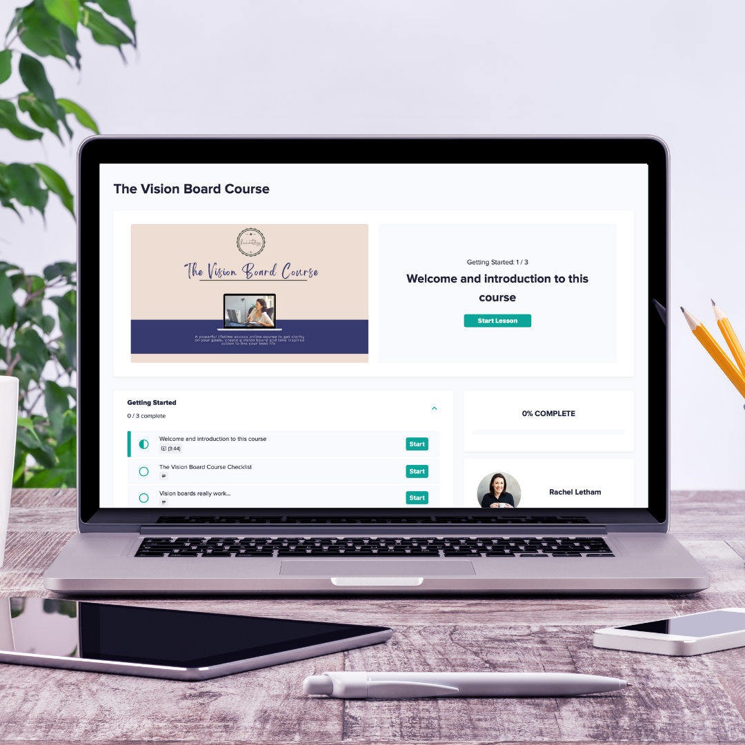 Vision Board Workshops — Rachel Letham: Success Coach