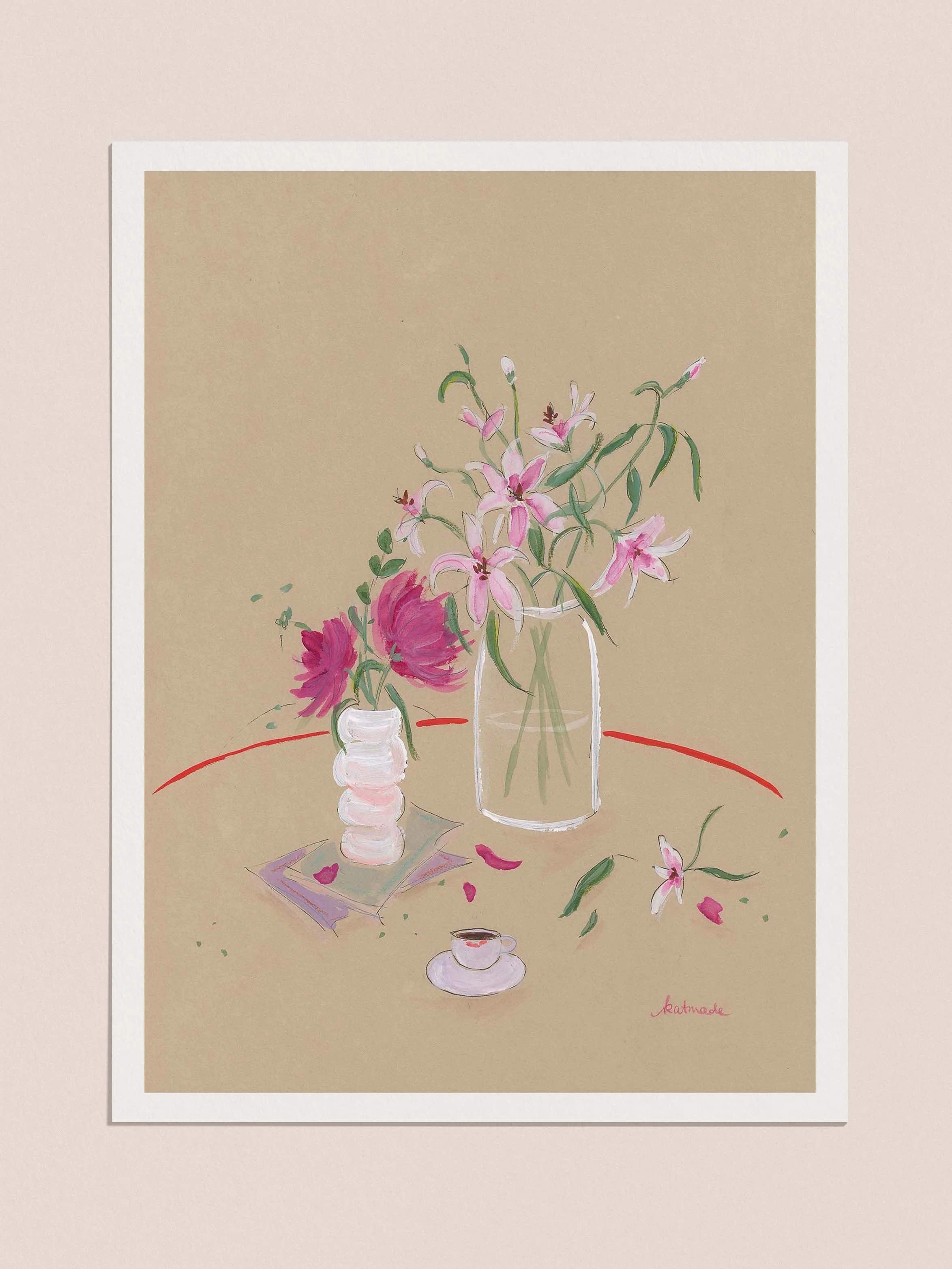 Lilies Love - Art Print — katmade