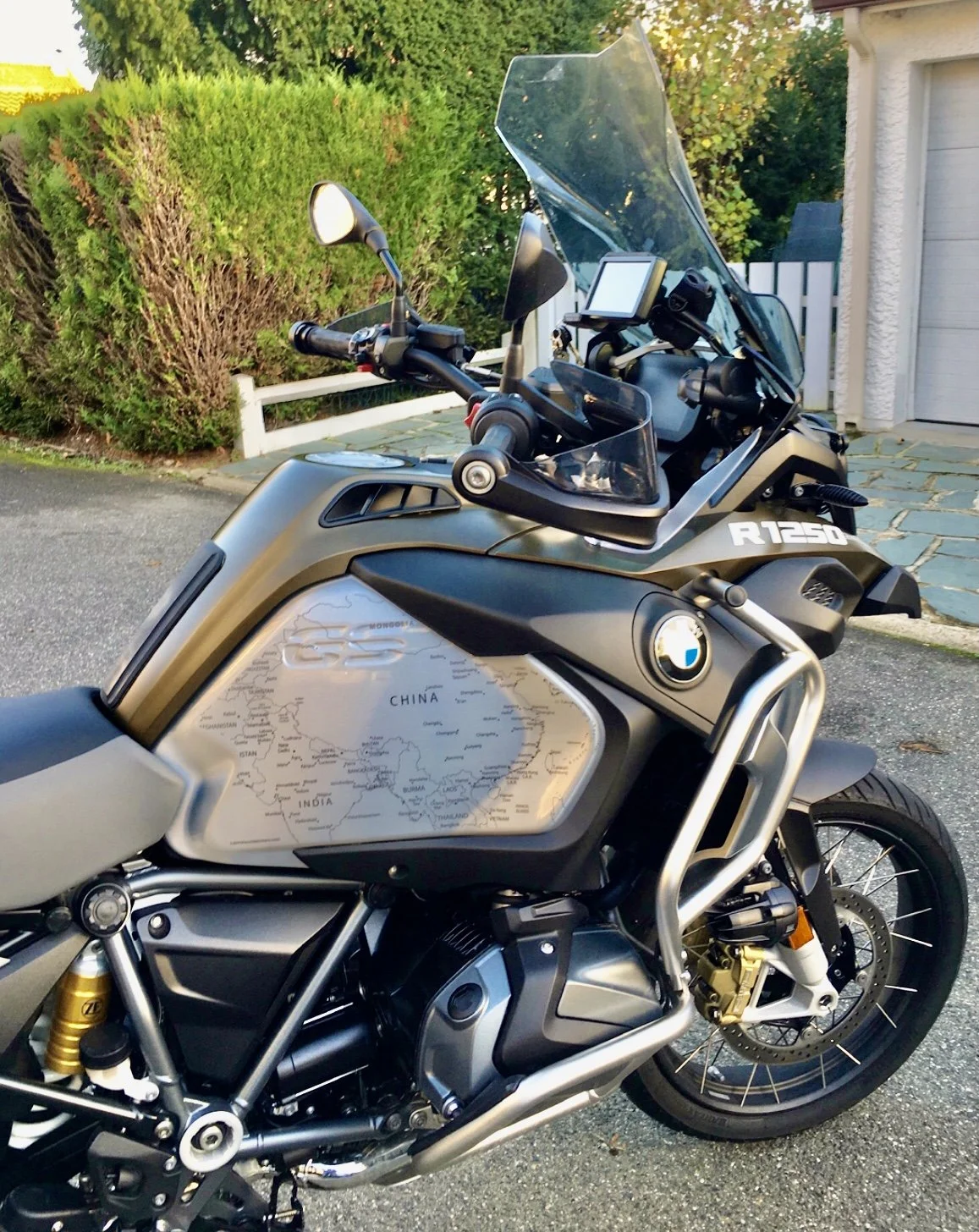 BMW R1200GS R1250GS LC Adv 14-on GS Adv Tank Map Stickers Decals ...