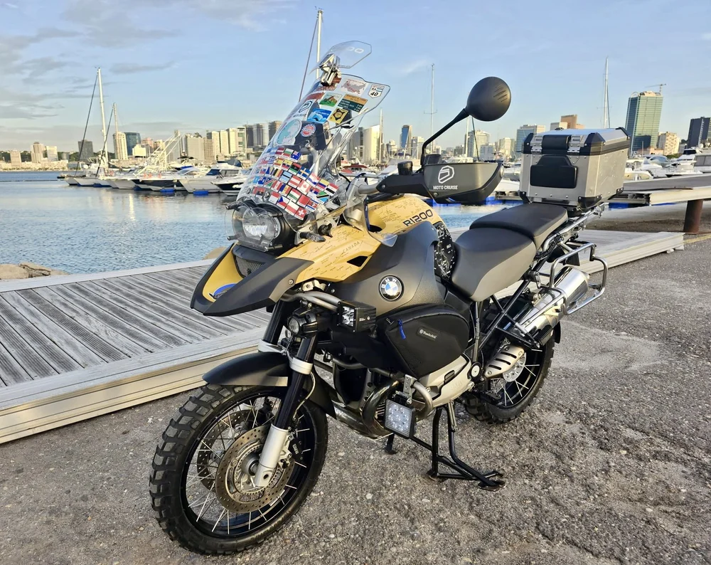 BMW R1200GS Adventure 2008 to 2012 GS Tank Map Stickers Decals Graphics ...